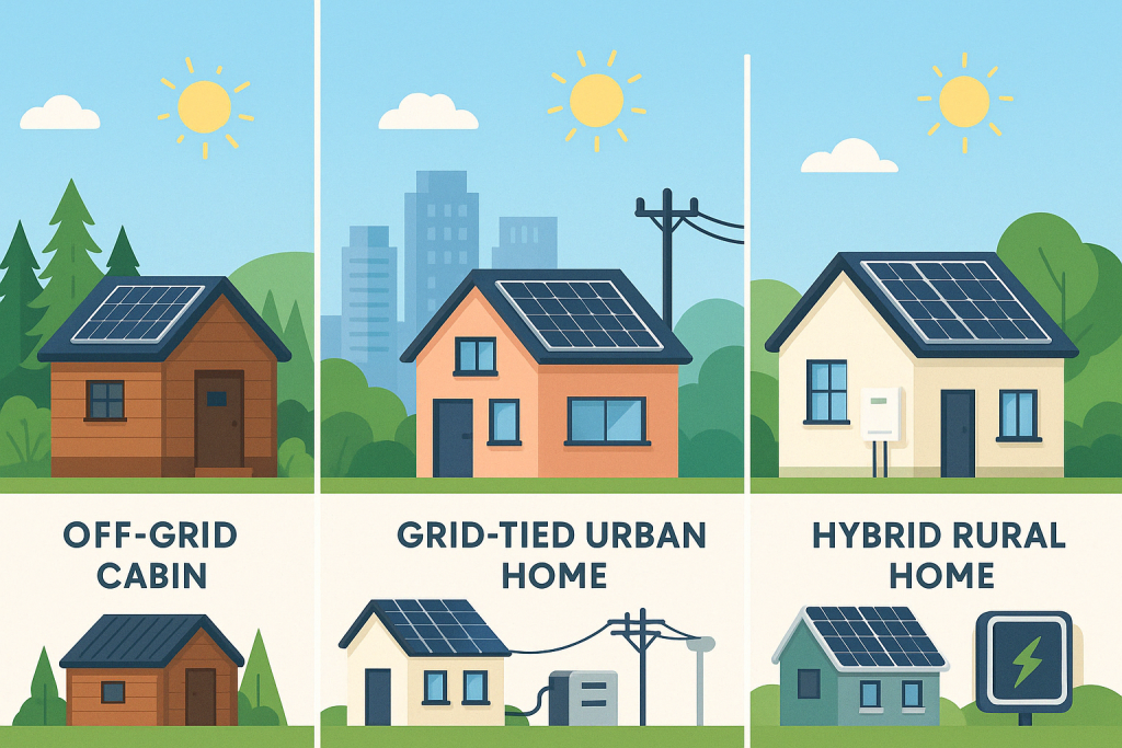 Off-Grid vs On-Grid vs Hybrid Solar Systems – 2025 Complete Guide – jyhsolargroup｜Balcony Solar ...